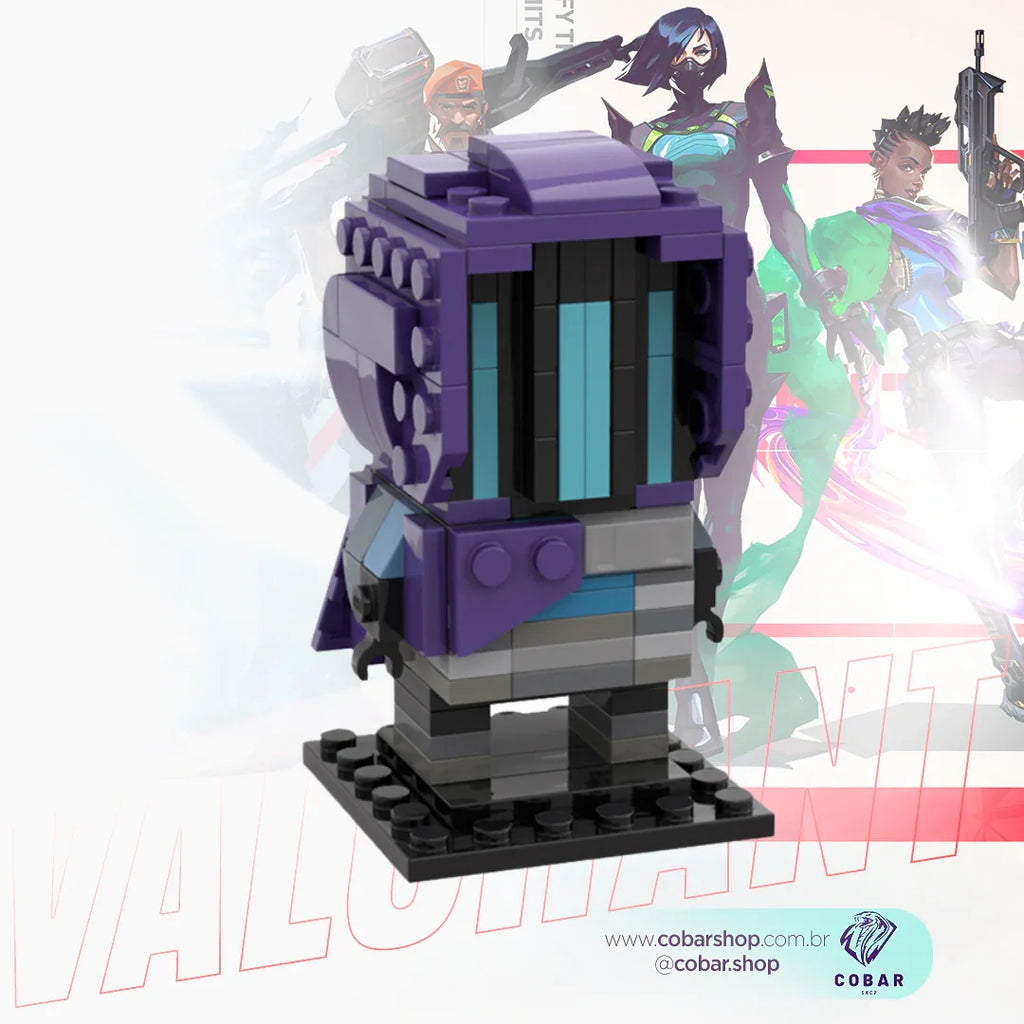 Bonecos em Lego Valorant